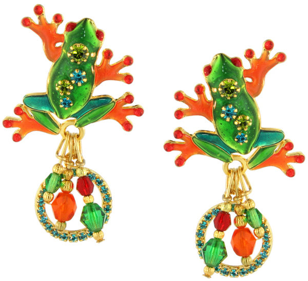 Frog Earrings – Lunch at the Ritz Earwear Inc.